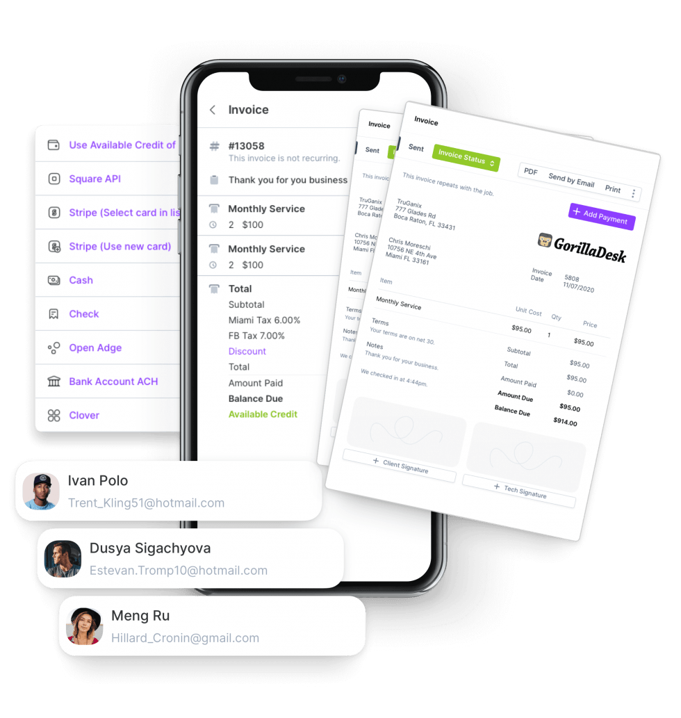 Chemical Tracking Software for Pest Control and Lawn Care | GorillaDesk