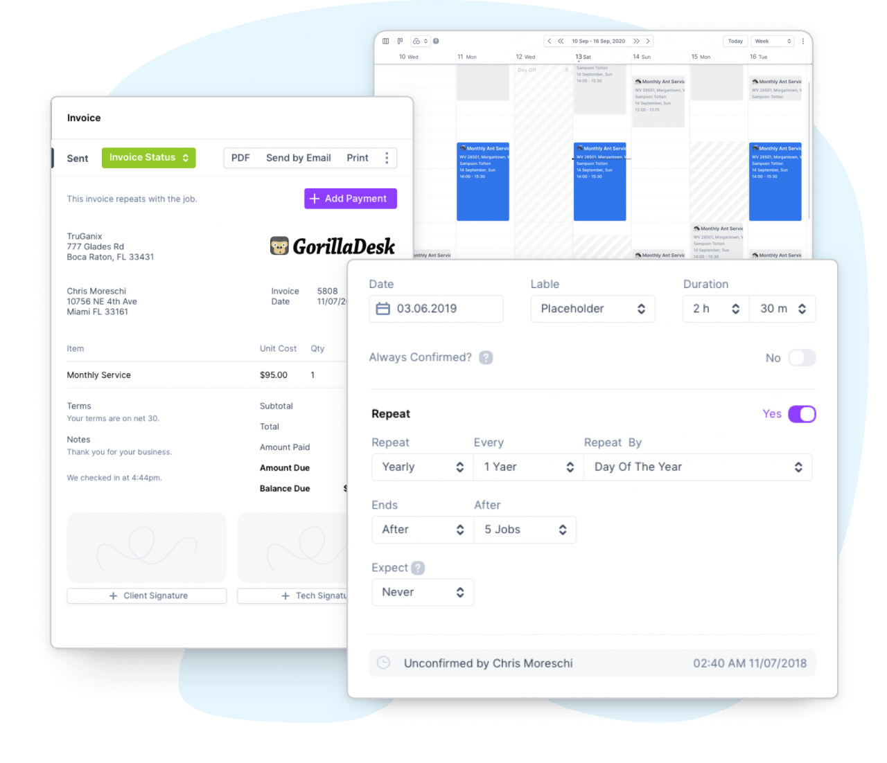 Try GorillaDesk FREE For 14 Days | Cleaning Business Software