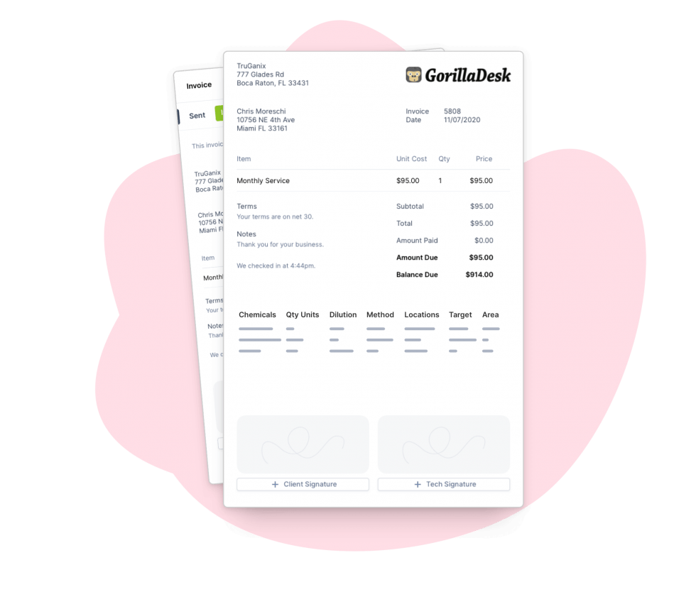 Chemical Tracking Software for Pest Control and Lawn Care | GorillaDesk