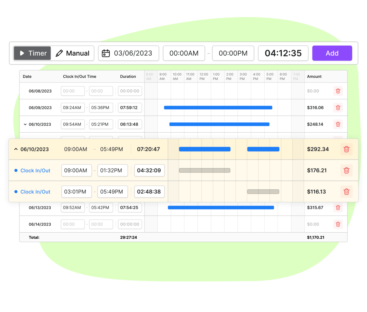 Time Clocking | GorillaDesk