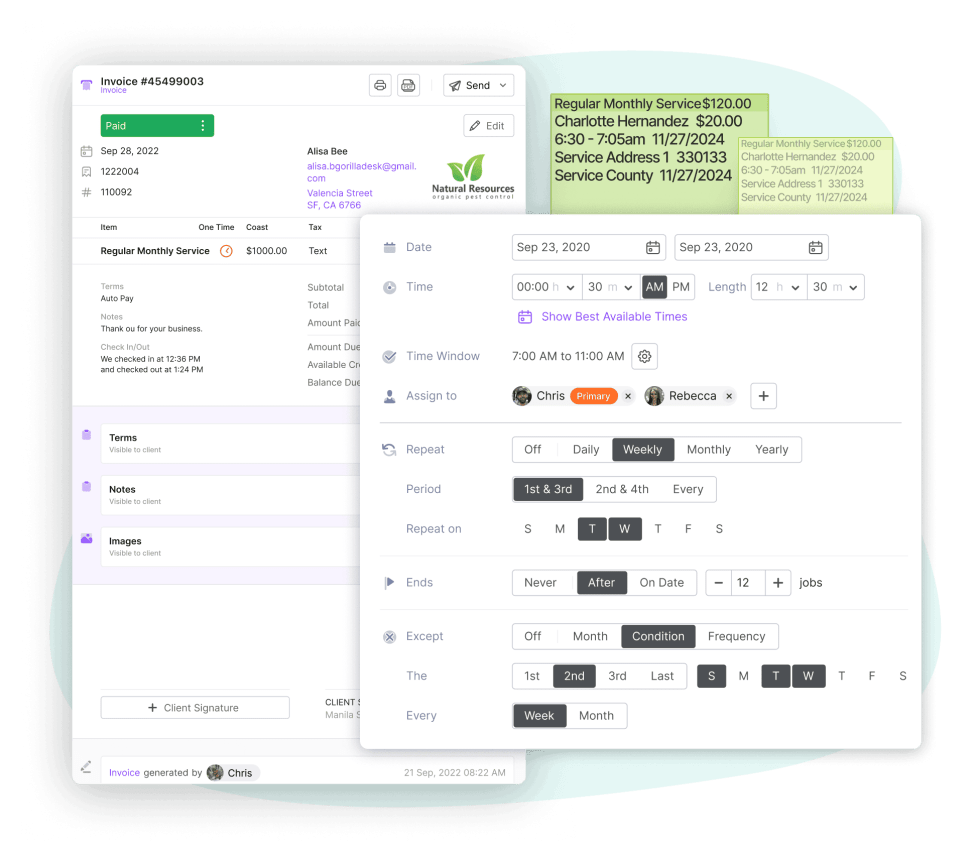 Lawn Care Software That Powers Your Business | GorillaDesk